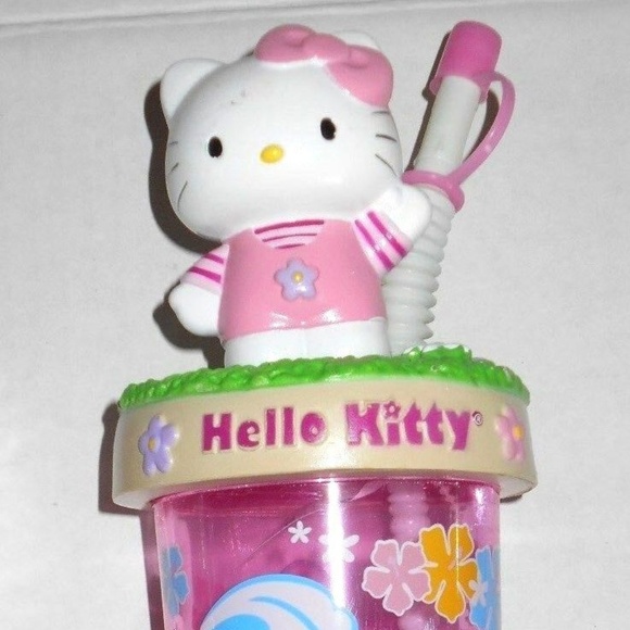 Hello Kitty | Dining | Vintage Rare Collectible Hello Kitty 3d Plastic ...
